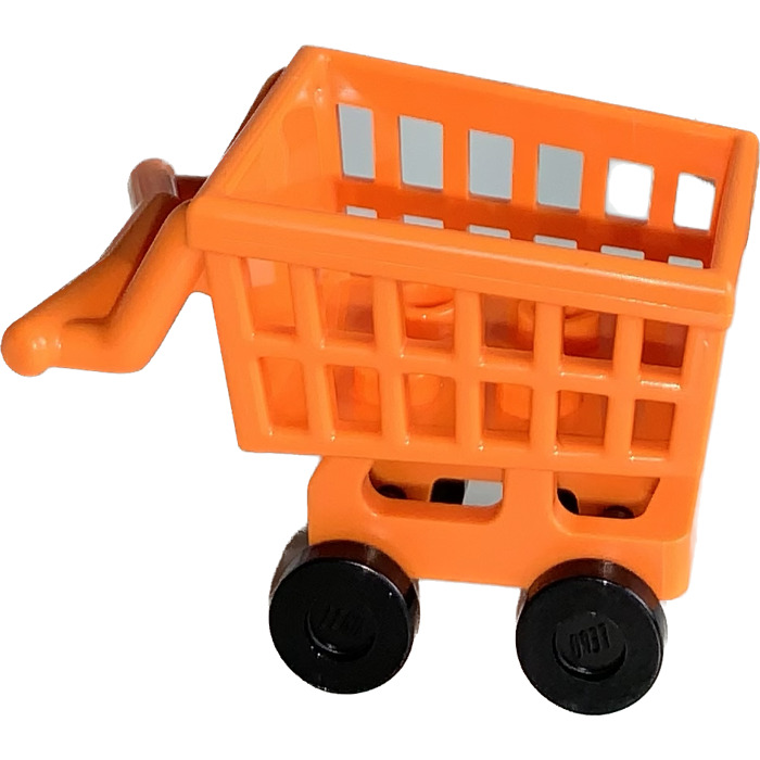 LEGO Shopping Cart with Black Wheels | Brick Owl