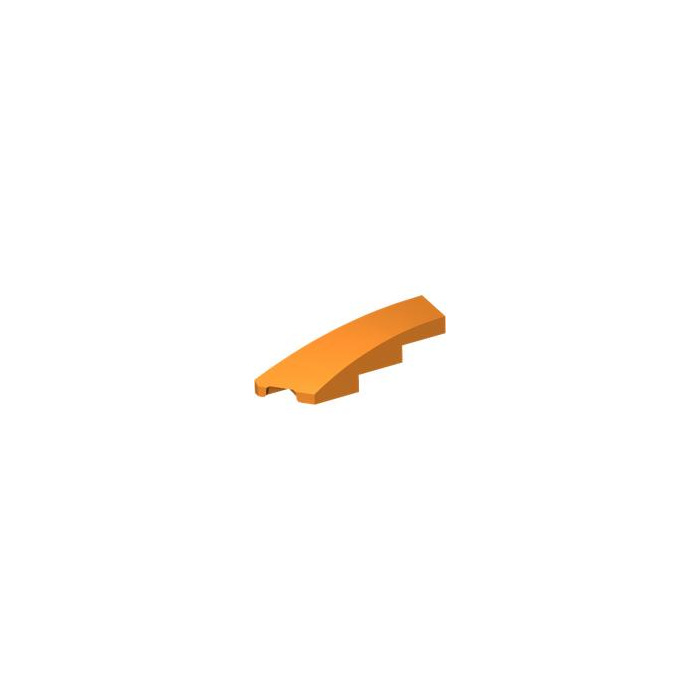 LEGO Orange Slope 1 x 4 Angled Left (5415) | Brick Owl - LEGO Marketplace