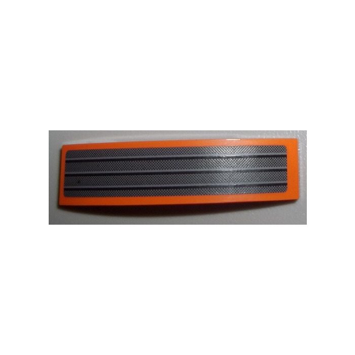 LEGO Slope 1 x 4 Curved Double with Grille Sticker (93273) | Brick Owl ...