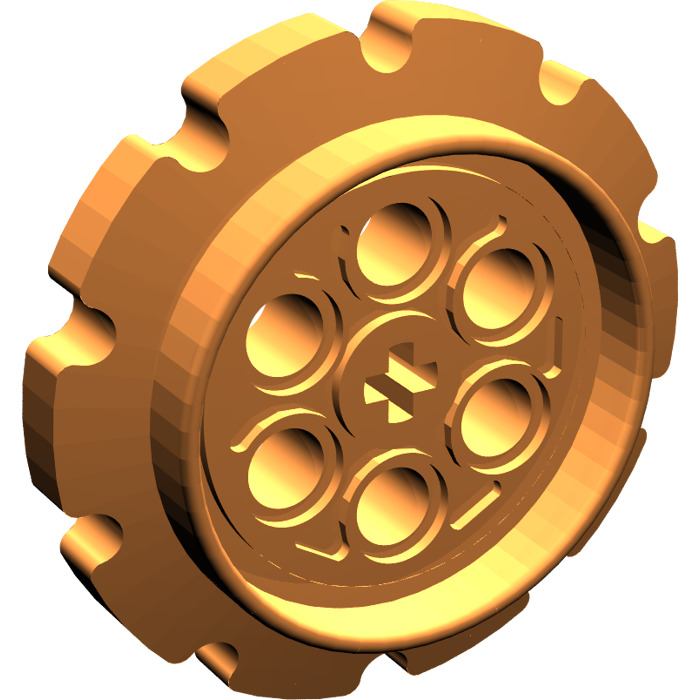 LEGO Orange Technic Sprocket Wheel Ø40.4 (57519) | Brick Owl - LEGO ...