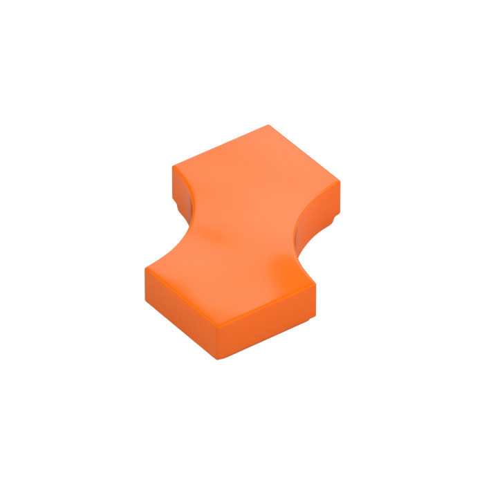 LEGO Orange Tile 2 x 2 with Cutouts (3396) | Brick Owl