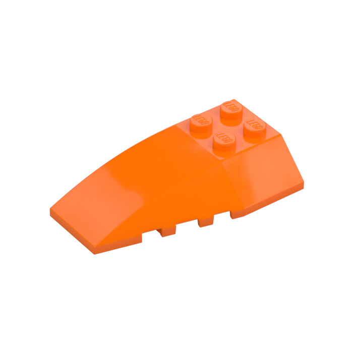 LEGO Orange Wedge 6 x 4 Triple Curved (8132 / 43712) | Brick Owl - LEGO ...