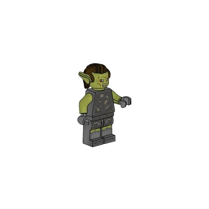 LEGO Orc (Green) with Armor with Spikes Minifigure Inventory | Brick ...