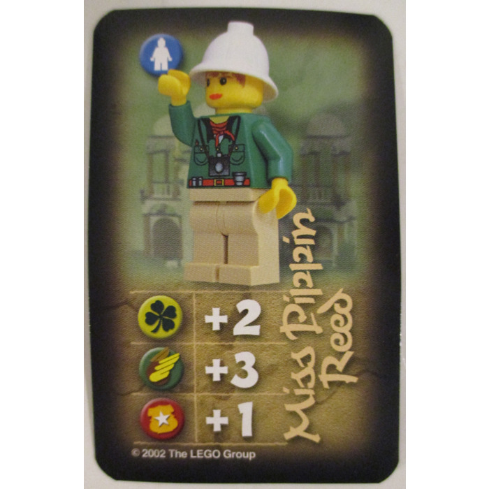 LEGO Orient Expedition Card Heroes - Miss Pippin Reed (India) | Brick ...
