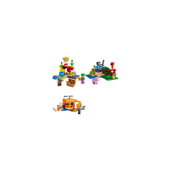 LEGO Overworld Adventures Pack Set 66779 | Brick Owl - LEGO Marketplace