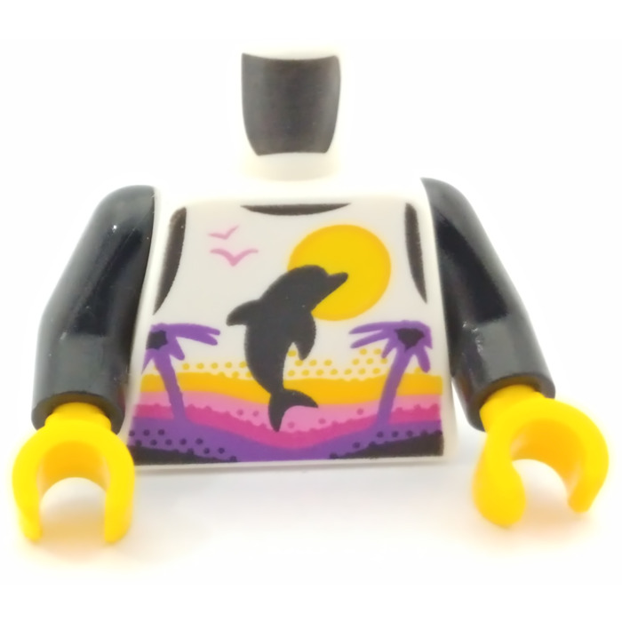 LEGO Paddle Surfer Torso (973) | Brick Owl - LEGO Marketplace