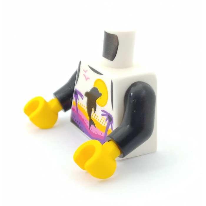 LEGO Paddle Surfer Torso (973) | Brick Owl - LEGO Marketplace