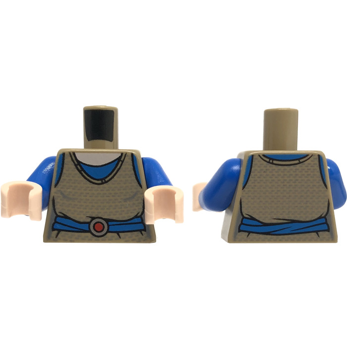 LEGO Padme Amidala with Medium Legs Minifig Torso (973 / 76382) | Brick ...