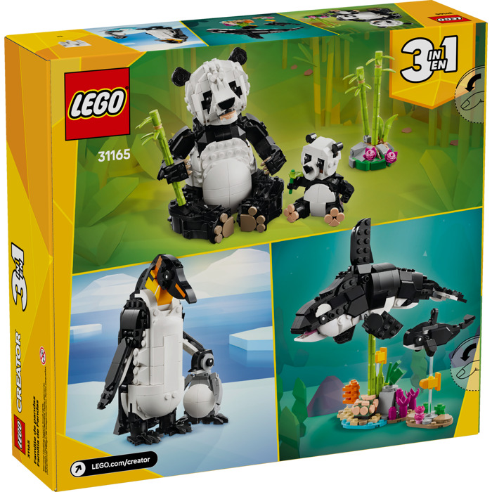 LEGO Panda Family Set 31165 | Brick Owl - LEGO Marketplace