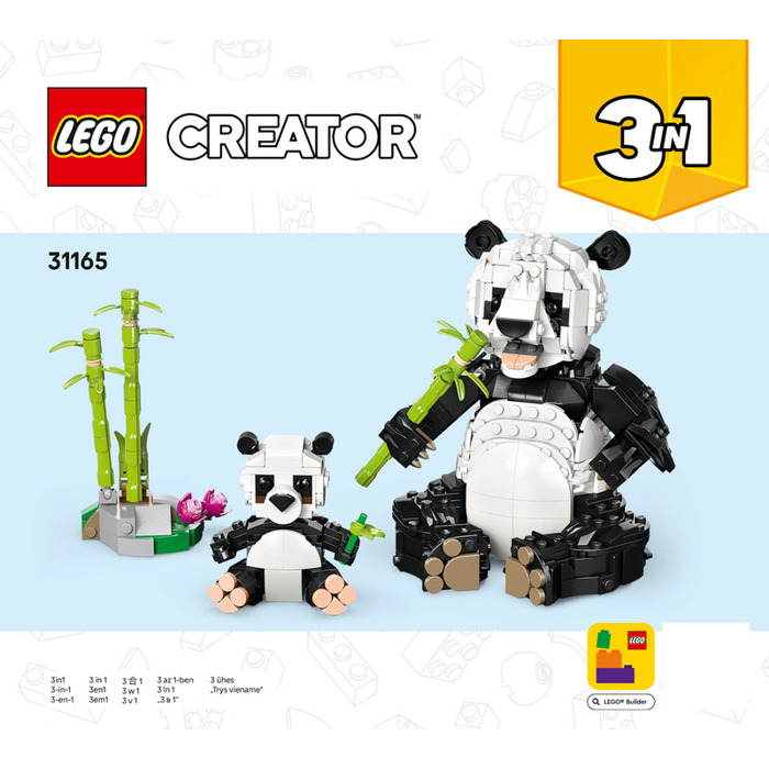 LEGO Panda Family Set 31165 Instructions | Brick Owl - LEGO Marketplace