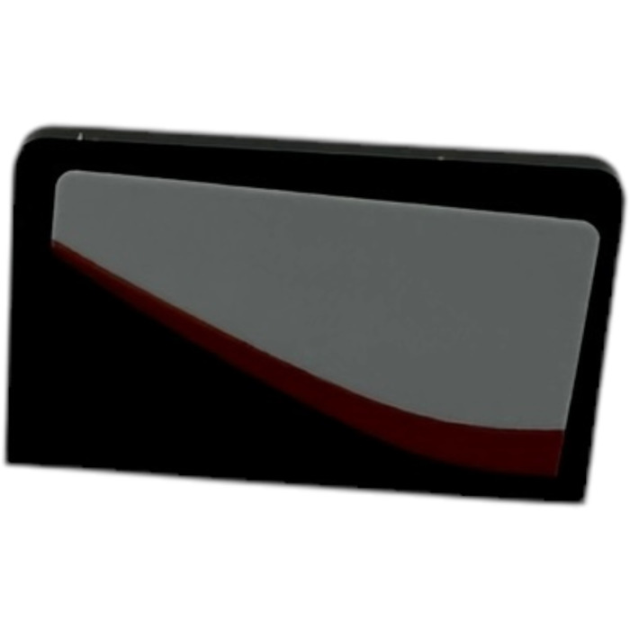 LEGO Panel 1 x 2 x 1 with white wave with red stripe (right) Sticker ...