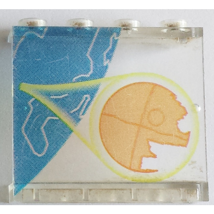 LEGO Panel 1 x 4 x 3 without Side Supports, Hollow Studs (4215 / 30007 ...