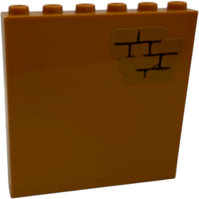 LEGO Panel 1 x 6 x 5 with Bookshelf with '422nd Qwc' Sticker (59349 ...