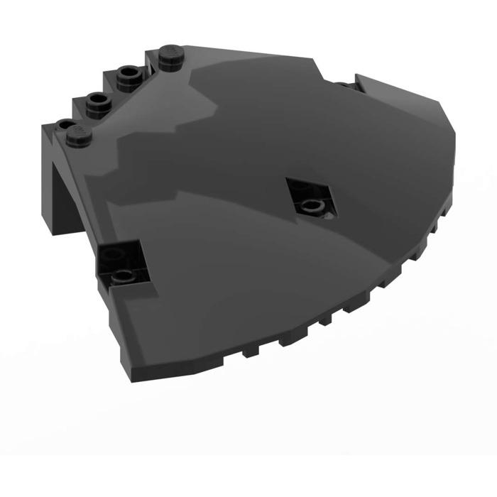 LEGO Panel 10 x 10 x 2.3 Quarter Saucer Top (30117 / 30320) | Brick Owl ...