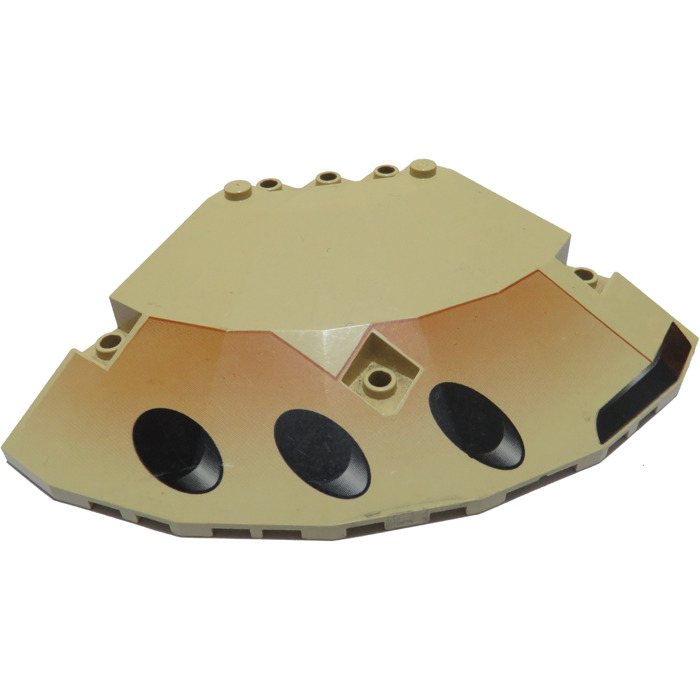 LEGO Panel 10 x 10 x 2.3 Quarter Saucer Top (30117 / 30320) | Brick Owl ...