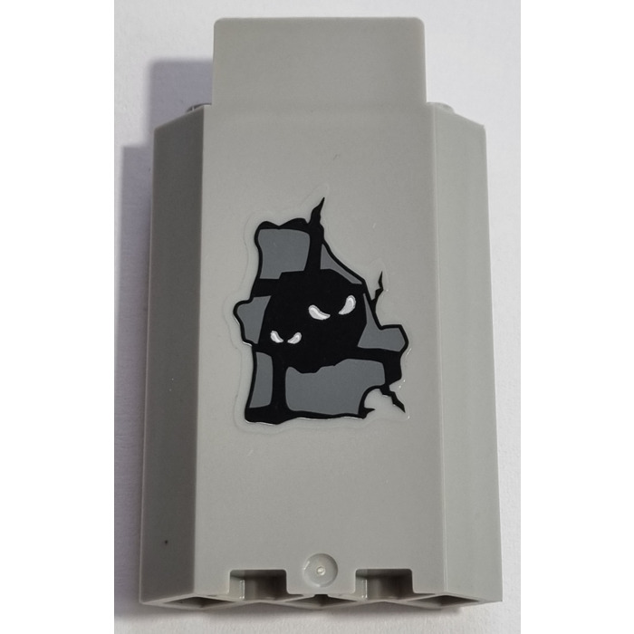 LEGO Panel 3 x 3 x 6 Corner Wall with LG Wall and White Eyes Sticker ...
