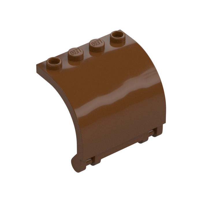 LEGO Panel 3 x 4 x 3 Curved with Hinge (18910) | Brick Owl