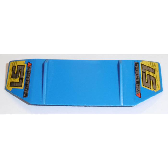 LEGO Panel 3 x 8 Car Spoiler with 'YUBIHAMA' and '51' (Both Ends ...