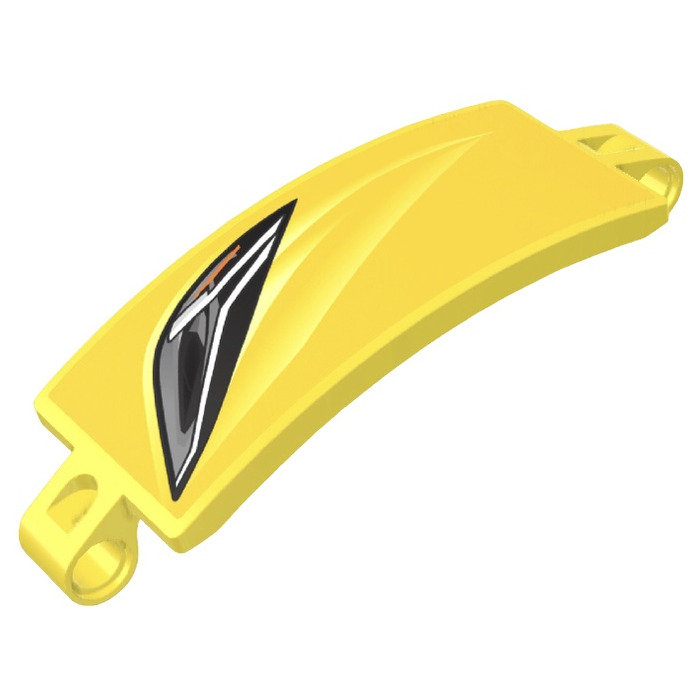 LEGO Panel 3 x 9 Curved with Corvette Headlight (Right) Sticker (4415 ...