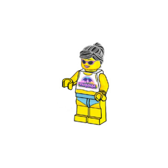 LEGO Paradisa Beach Bae Minifigure | Brick Owl - LEGO Marketplace