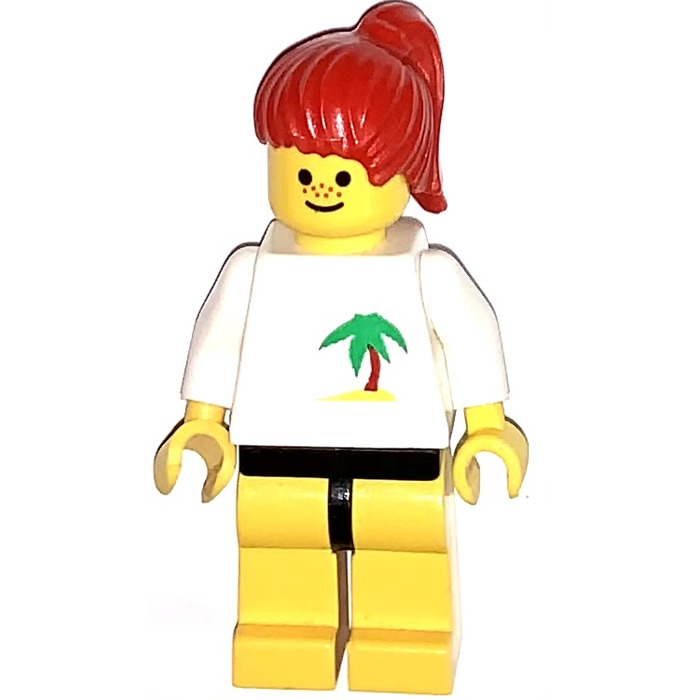 LEGO Paradisa Girl with Red Ponytail Minifigure | Brick Owl