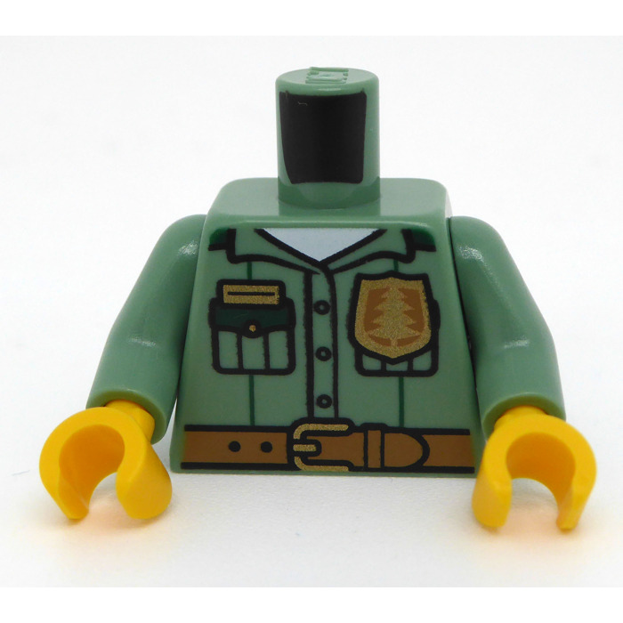 LEGO Park Ranger Minifig Torso (76382) | Brick Owl - LEGO Marketplace