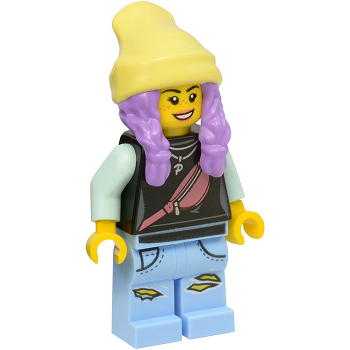 LEGO Parker L. Jackson with Black Top and Beanie (Smile / Grumpy ...