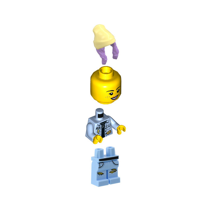 LEGO Parker L. Jackson with Denim Jacket and Beanie (Smile / Grumpy ...