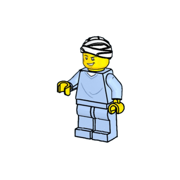 LEGO Patient Minifigure | Brick Owl - LEGO Marketplace