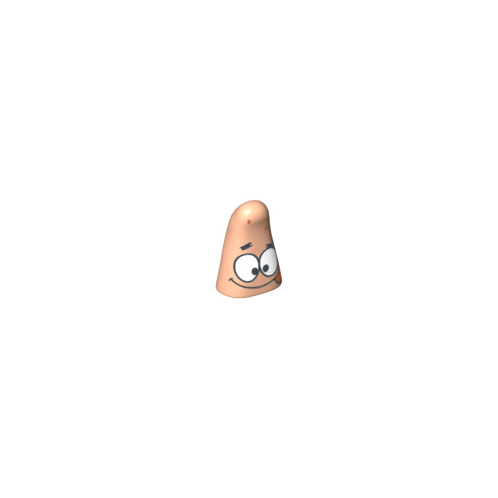 LEGO Patrick Head with Tongue Out (12157 / 85409) | Brick Owl
