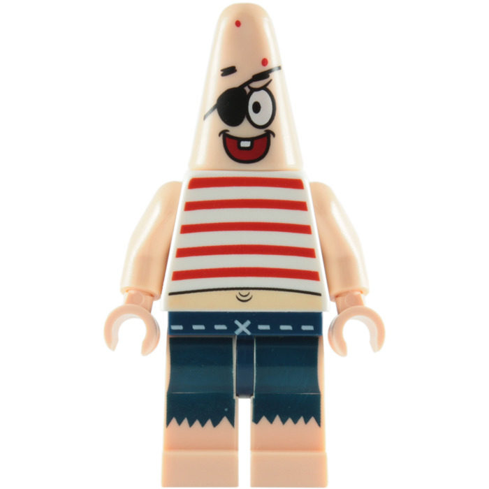 LEGO Patrick with Pirate Outfit Minifigure | Brick Owl - LEGO Marketplace