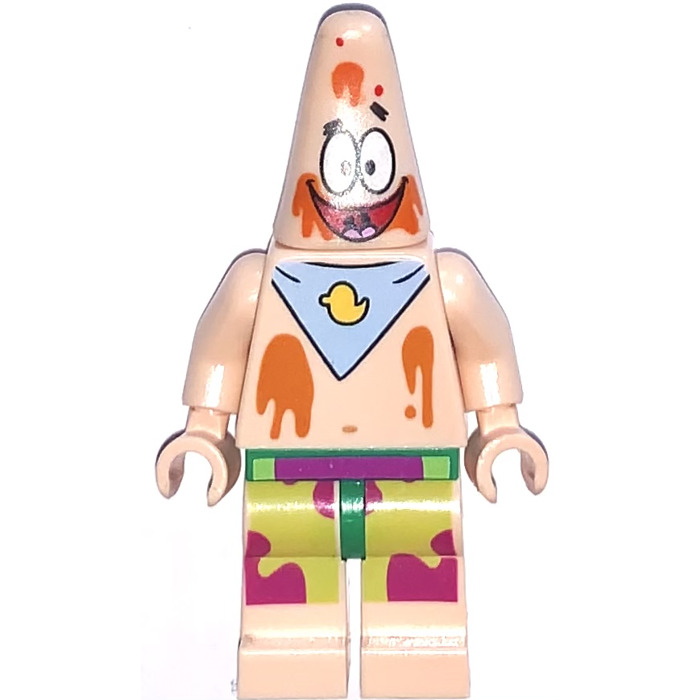 LEGO Patrick with Shorts and Ice Cream Splotches Minifigure | Brick Owl ...