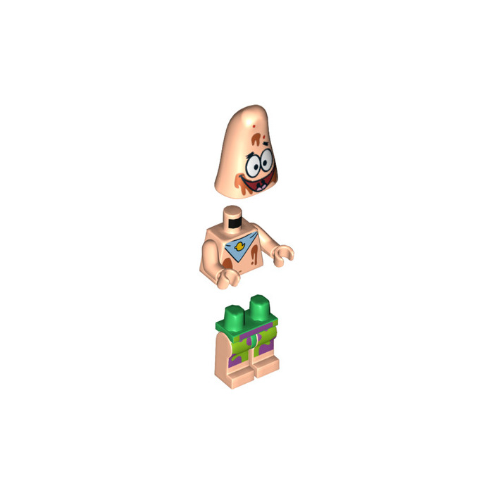 LEGO Patrick with Shorts and Ice Cream Splotches Minifigure | Brick Owl