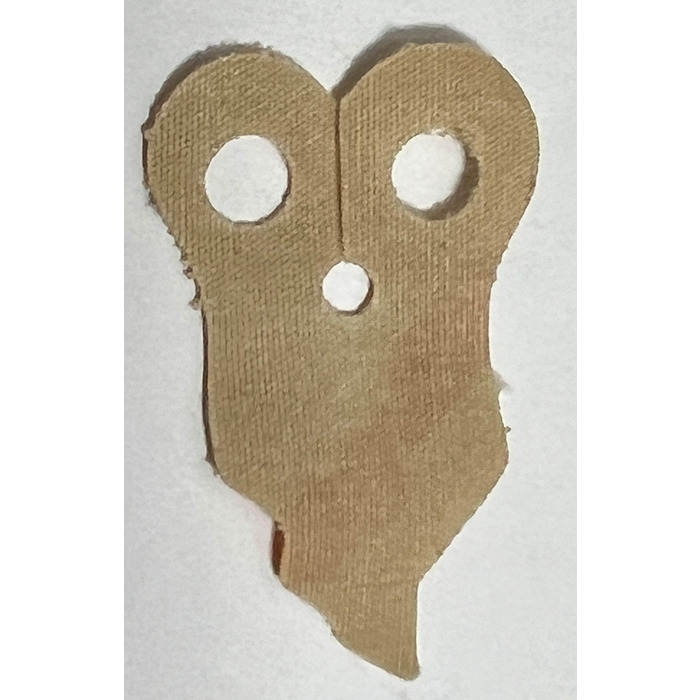 LEGO Pauldron with Stepped Tatters with Dark Red Stripe (18168 / 23794 ...