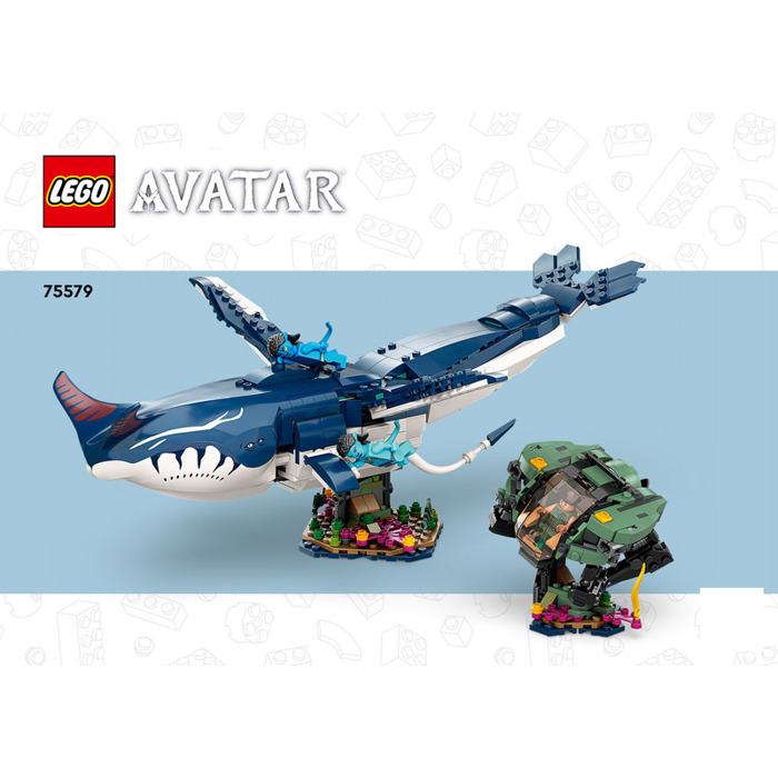 LEGO Payakan the Tulkun & Crabsuit Set 75579 Instructions | Brick Owl ...