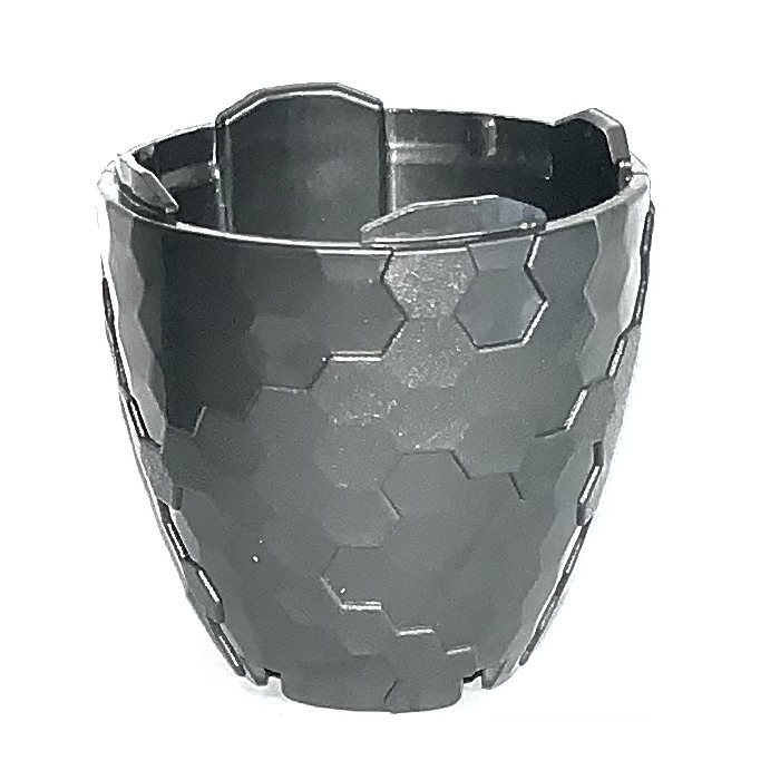 LEGO Pearl Dark Gray Alien Pod Half 4 x 4 x 3 (11598) | Brick Owl ...