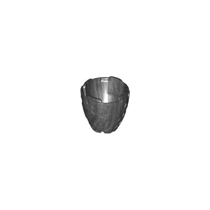 LEGO Pearl Dark Gray Alien Pod Half 4 x 4 x 3 (11598) | Brick Owl ...