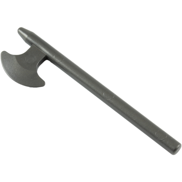 LEGO Pearl Dark Gray Halberd Axe (3848 / 53610) | Brick Owl - LEGO ...