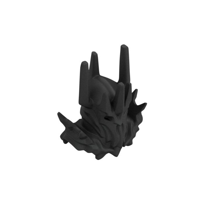 LEGO Pearl Dark Gray Helmet with Spikes and Shoulder Armor (5639 ...