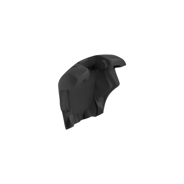 LEGO Pearl Dark Gray Iron Man Visor with War Machine Gray Face and Red ...