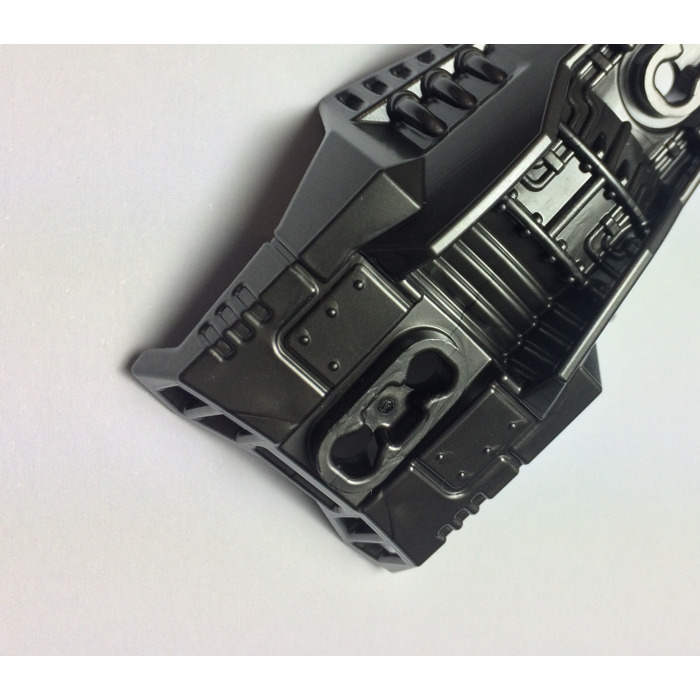 LEGO Pearl Dark Gray Large Armor with Vents and Ball Socket (92215 ...