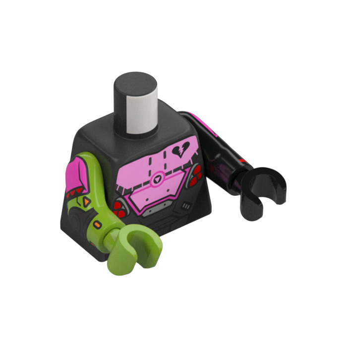 LEGO Mecha Team Leader Minifig Torso (973 / 76382) | Brick Owl - LEGO ...