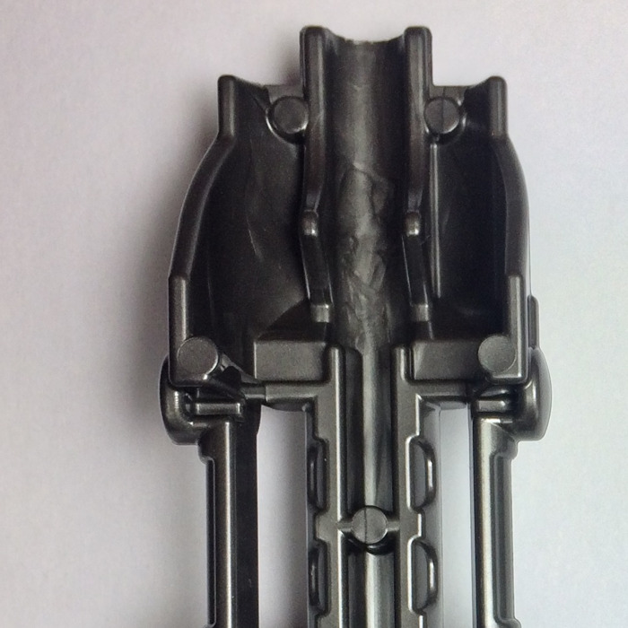 LEGO Pearl Dark Gray Sphere Launcher Top Half with Barrel and Sight ...