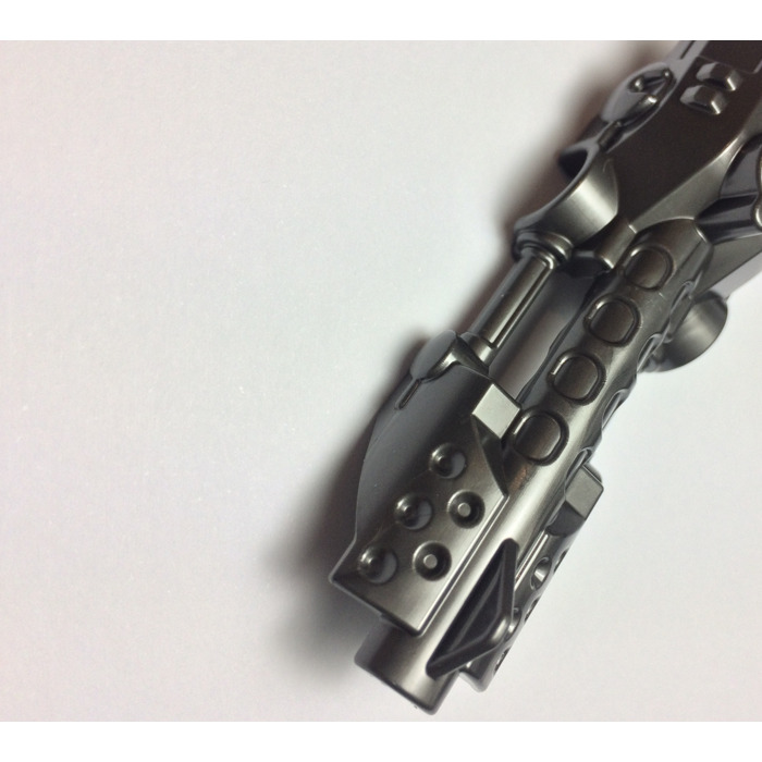 LEGO Pearl Dark Gray Sphere Launcher Top Half with Barrel and Sight ...