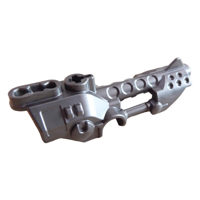 LEGO Pearl Dark Gray Sphere Launcher Top Half with Barrel and Sight ...