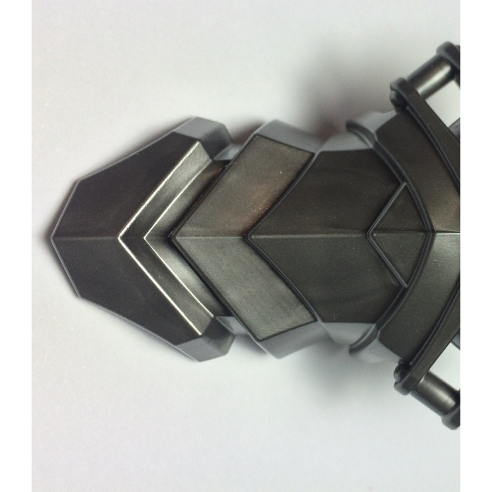 LEGO Pearl Dark Gray Torso Armor with 4 Handles (11271) | Brick Owl ...