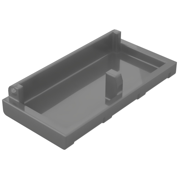 LEGO Pearl Dark Gray Treasure Chest Lid 2 x 4 Flat (80835) | Brick Owl ...