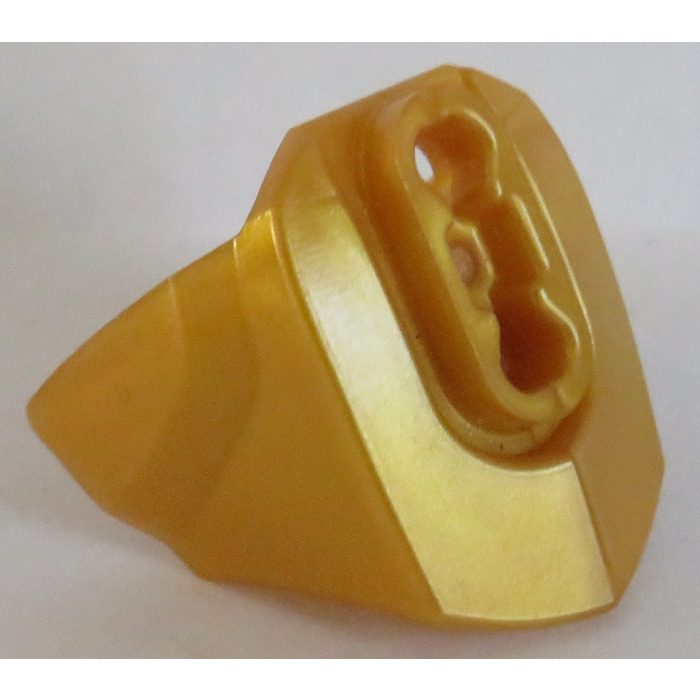 LEGO Pearl Gold Armor with Ball Joint Socket Size 3 (10498 / 90641 ...