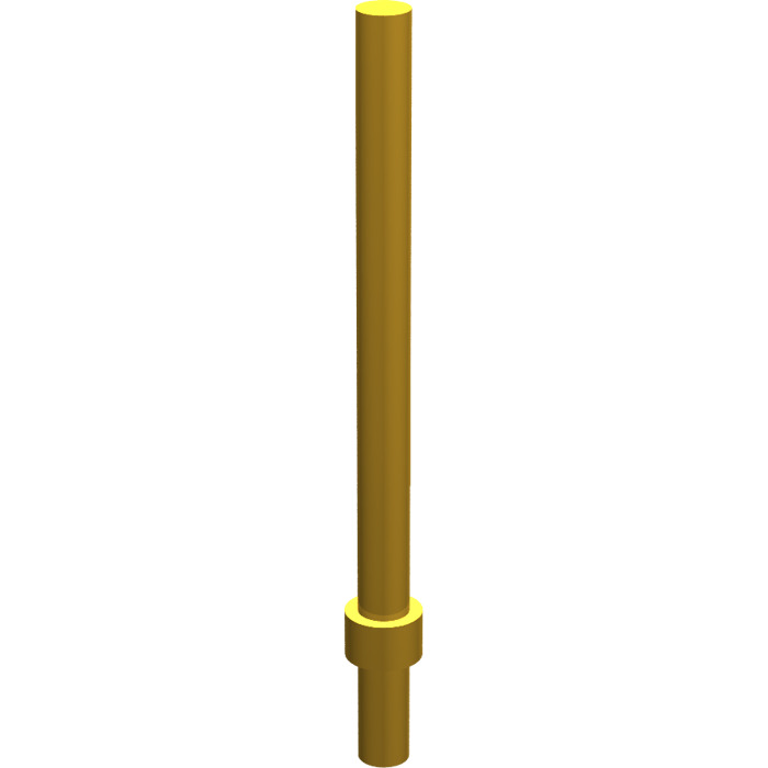 LEGO Pearl Gold Bar 6 with Thick Stop (28921 / 63965) | Brick Owl ...