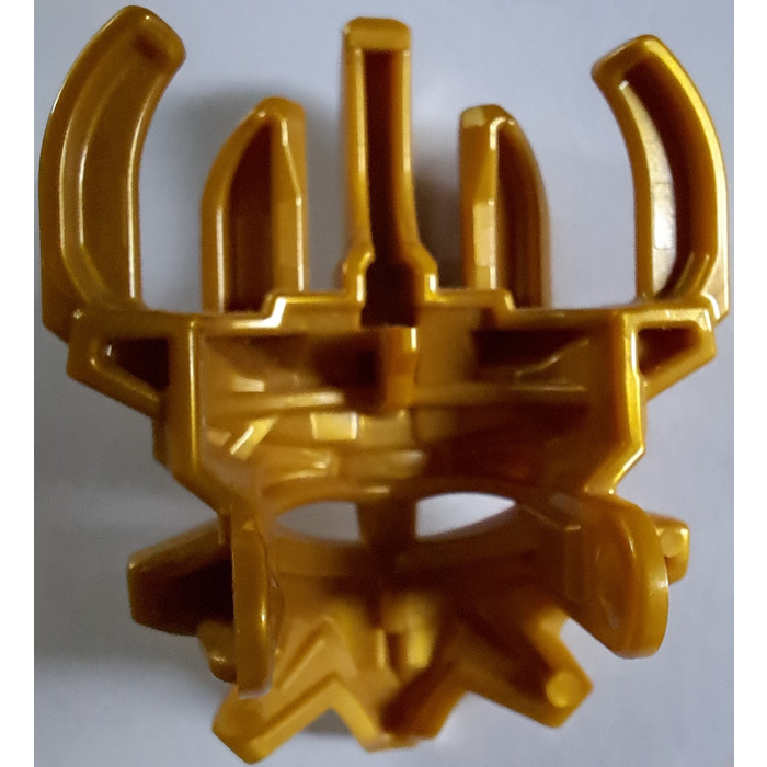 LEGO Pearl Gold Bionicle Mask of Creation (20477) | Brick Owl